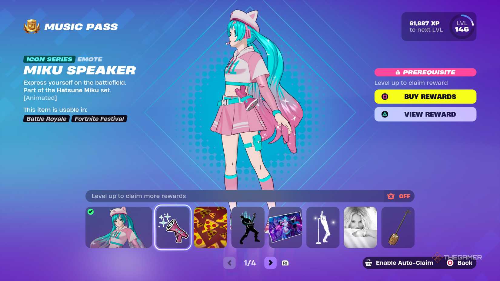 Every Reward In The Season 7 Music Pass For Fortnite Festival