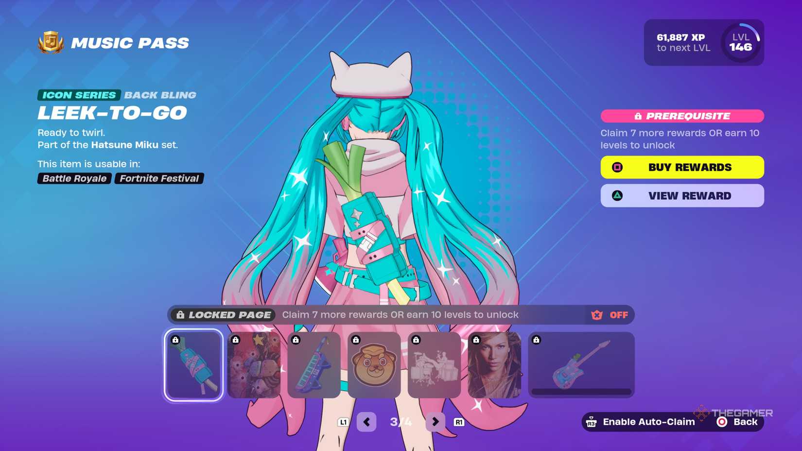 Every Reward In The Season 7 Music Pass For Fortnite Festival