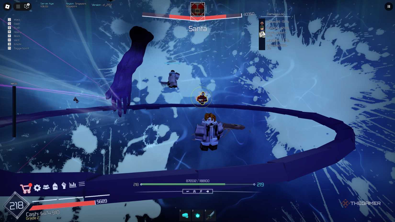 How To Beat The Santa Boss In Roblox: Jujutsu Infinite