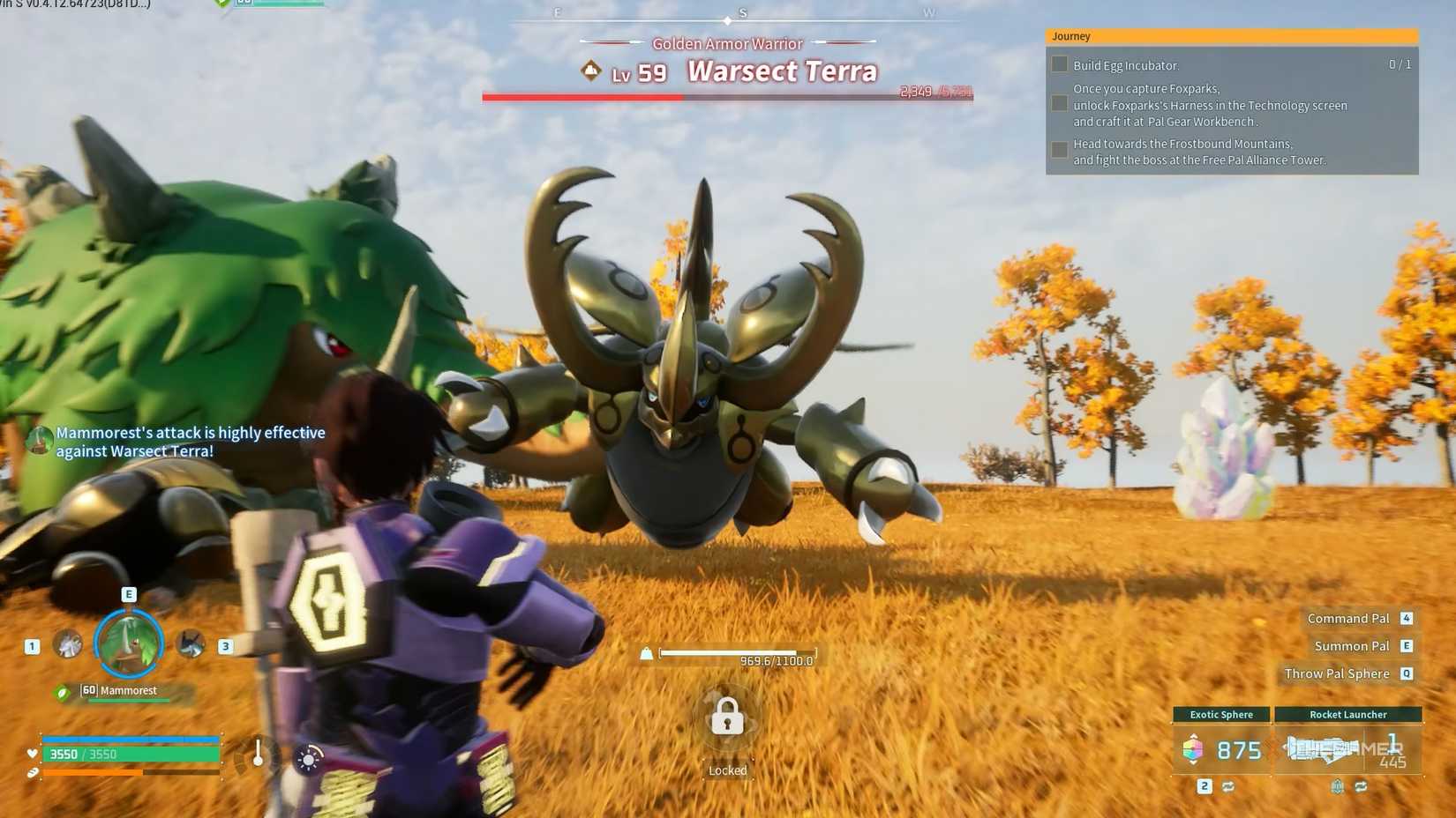 Where To Find Warsect Terra In Palworld