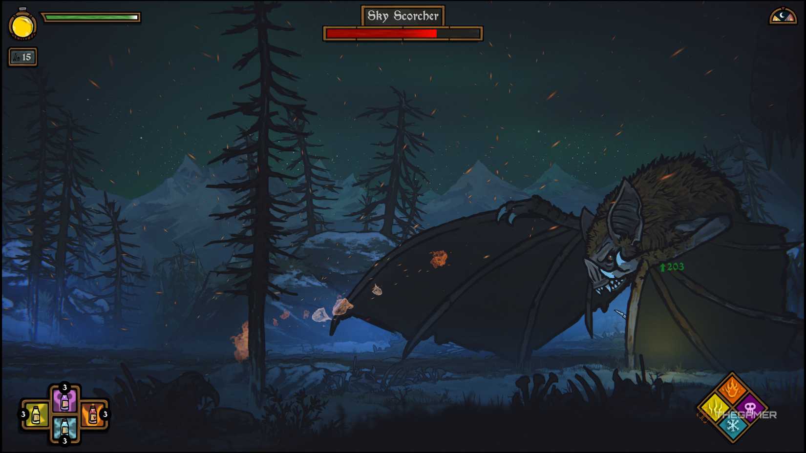 How To Defeat Sky Scorchers In Tails Of Iron 2: Whiskers Of Winter