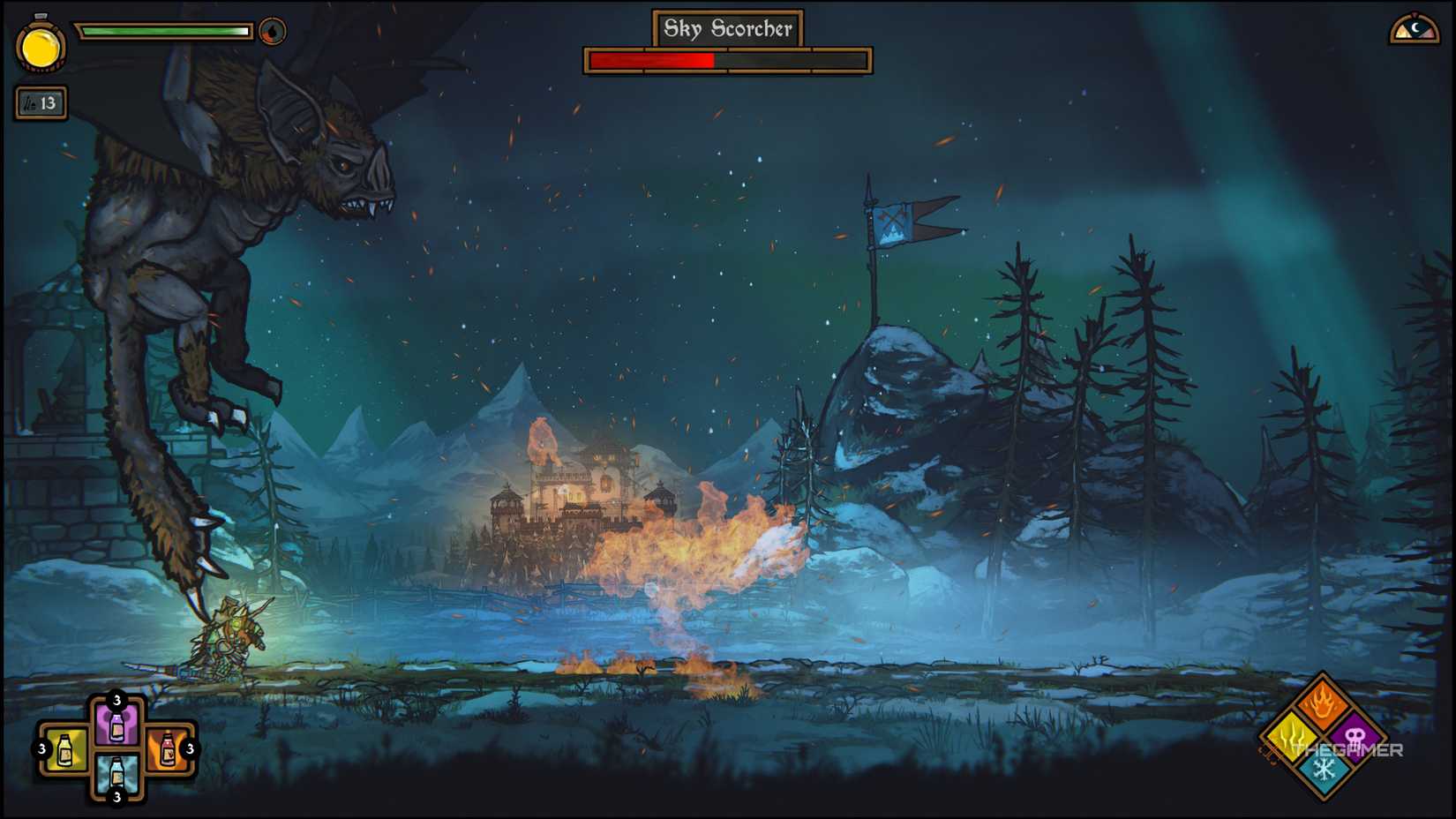 How To Defeat Sky Scorchers In Tails Of Iron 2: Whiskers Of Winter