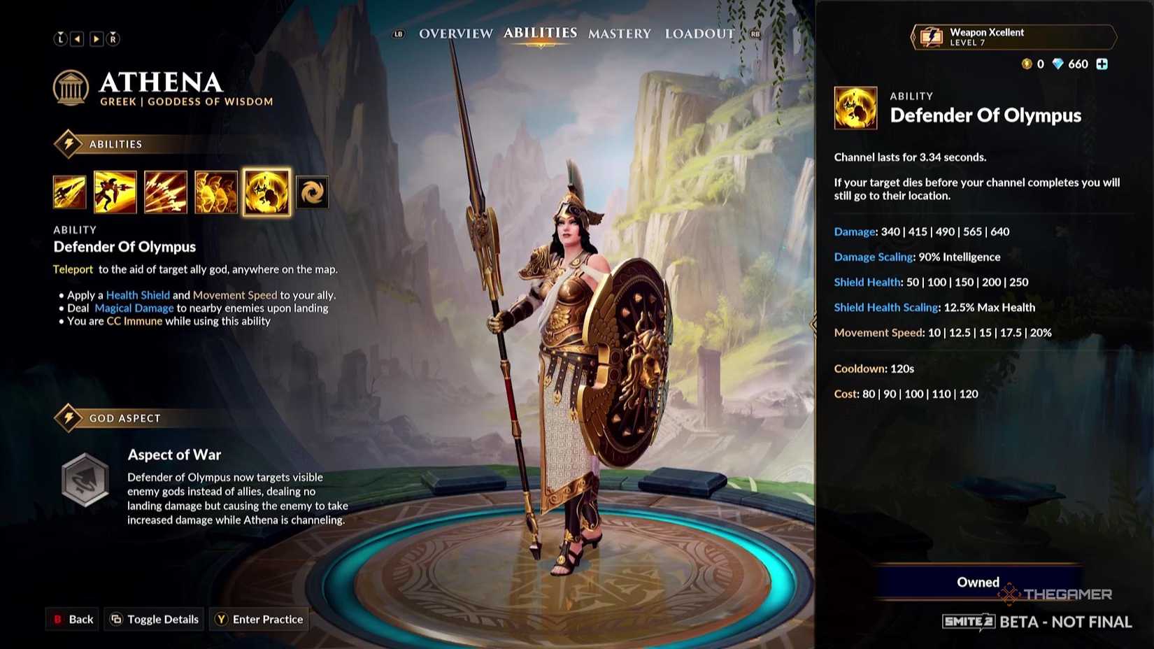 smite athena guide