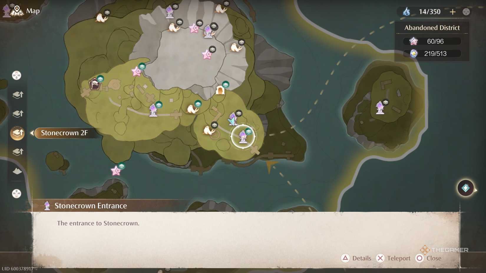 Every Warp Spire Location In Infinity Nikki