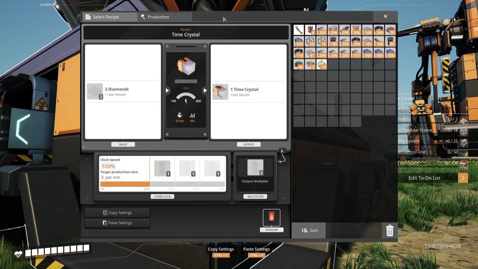 How To Turn Diamonds Into Time Crystals In Satisfactory