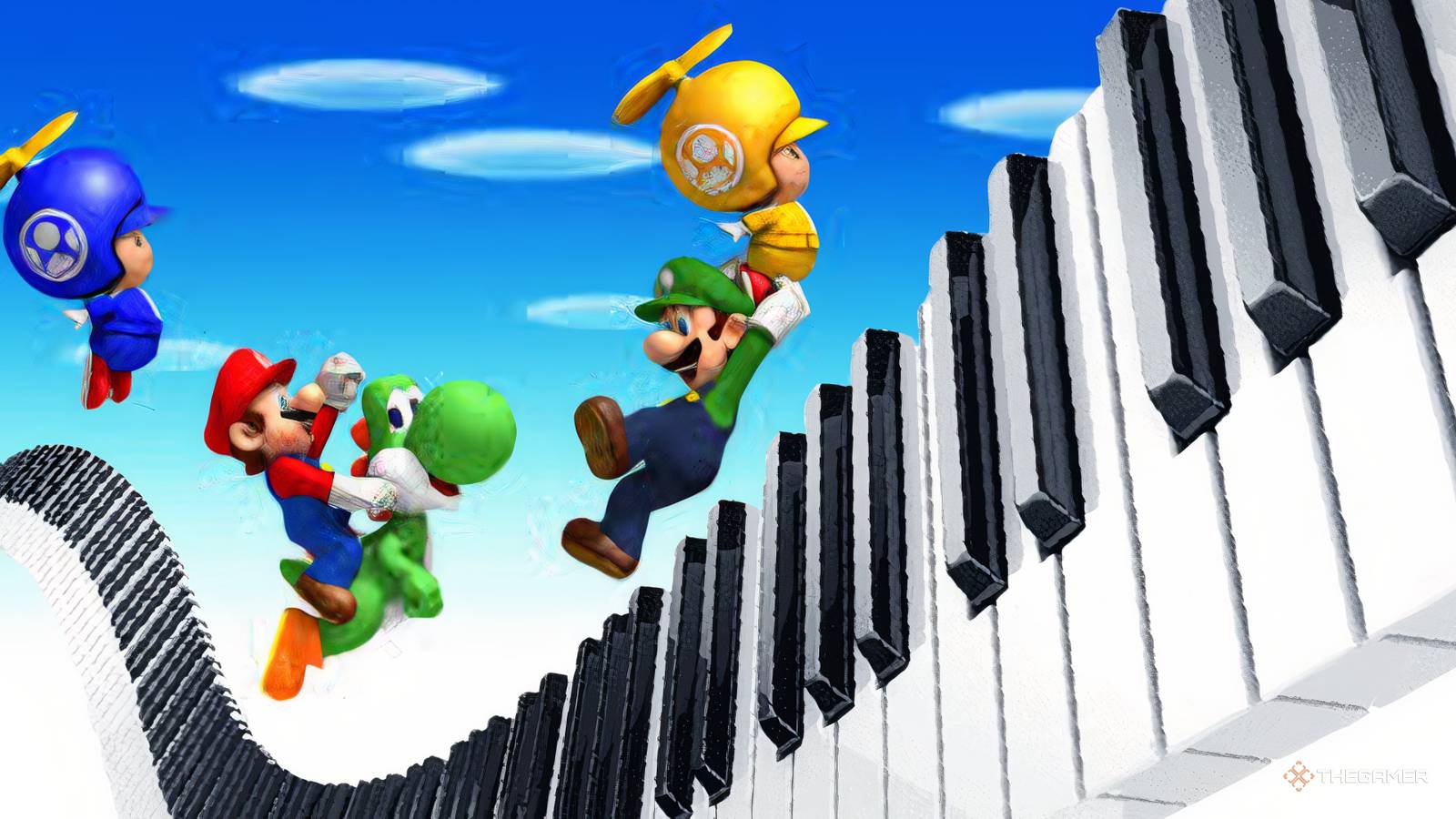 Super Mario Speedrunner Plays Piano While Gaming With His Feet