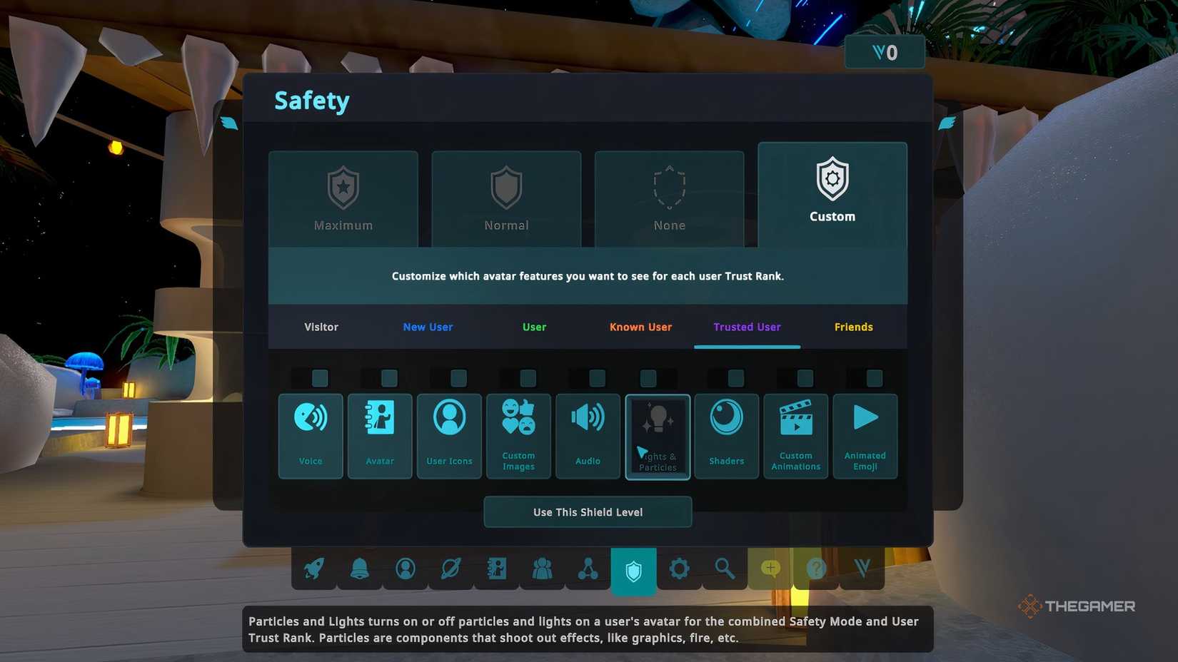 How To Use Safety Shields In VRChat
