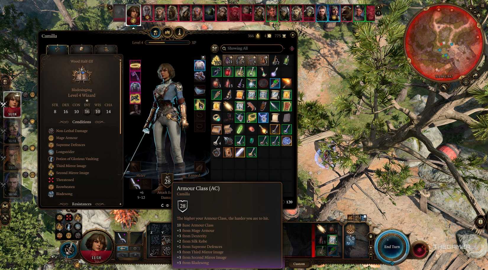 Best Bladesinging Wizard Build In BG3