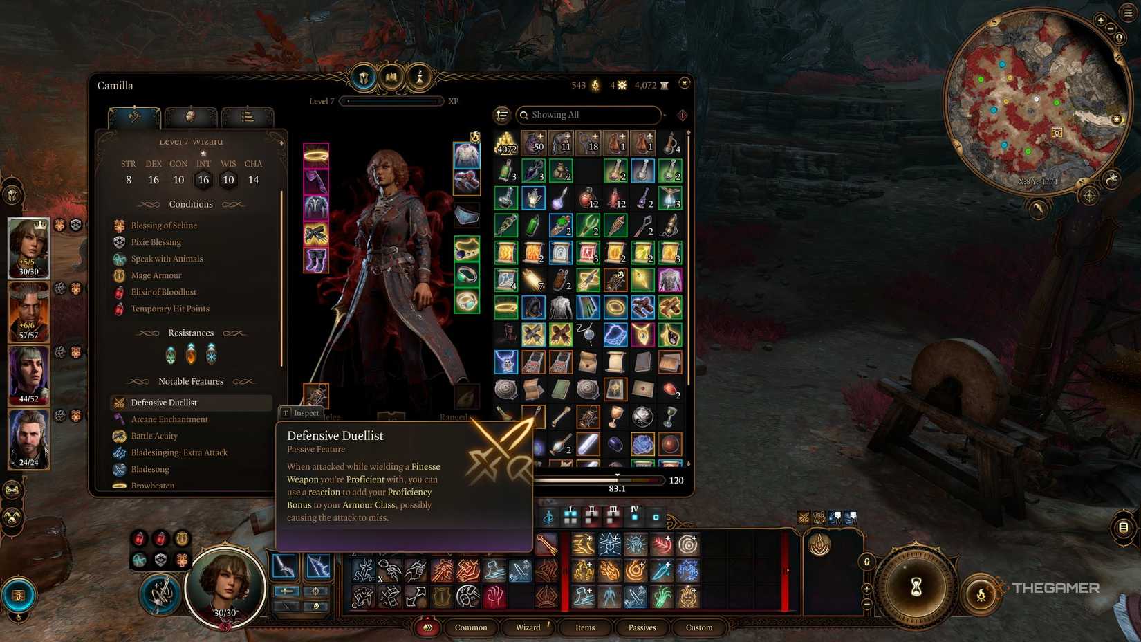 Best Bladesinging Wizard Build In BG3