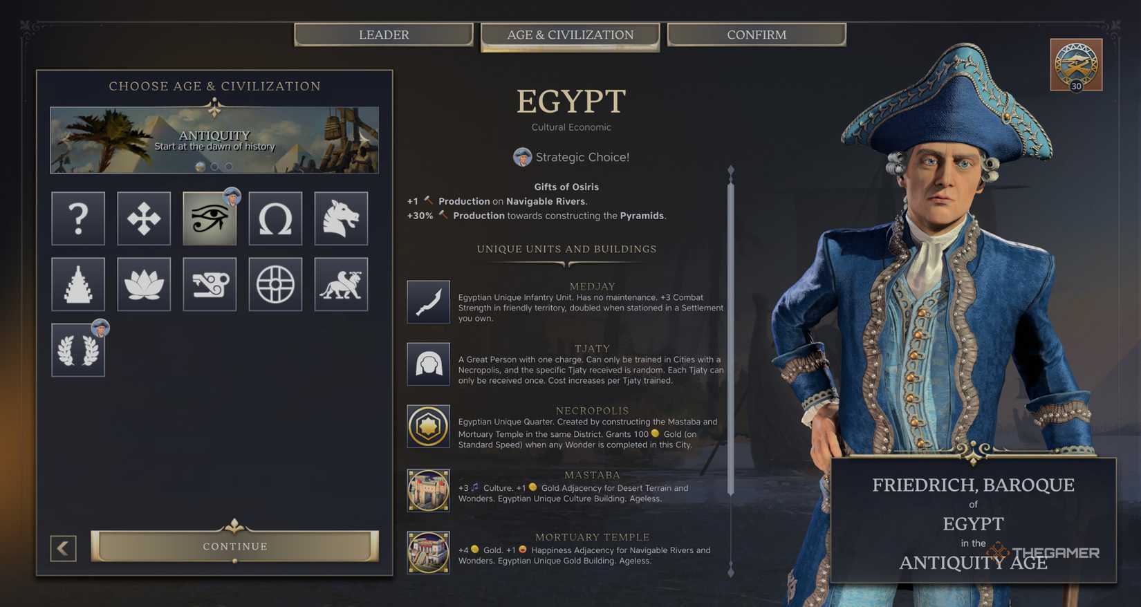 Best Antiquity Age Civs For Each Leader In Civilization VII