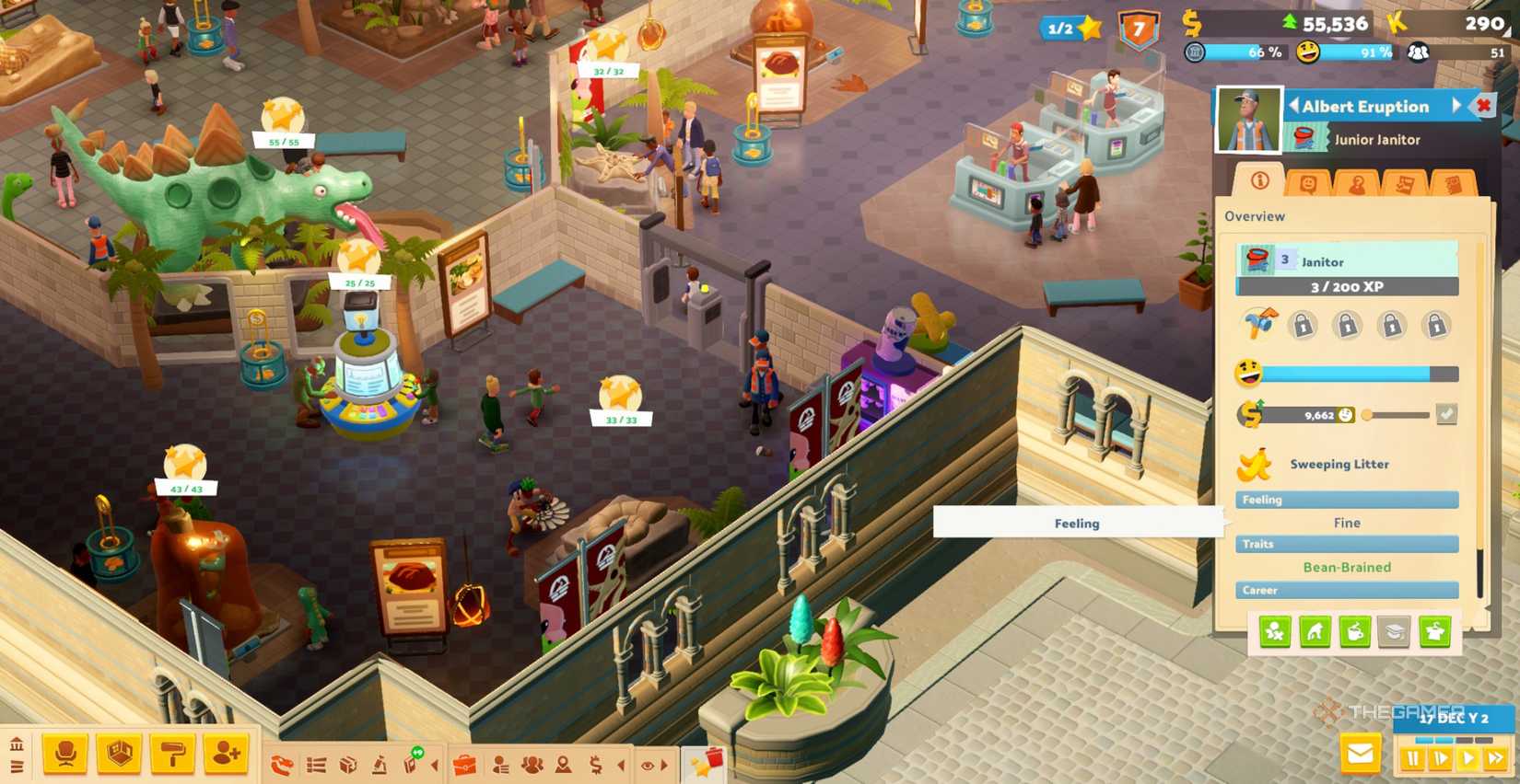 How To Keep Staff Happiness High In Two Point Museum