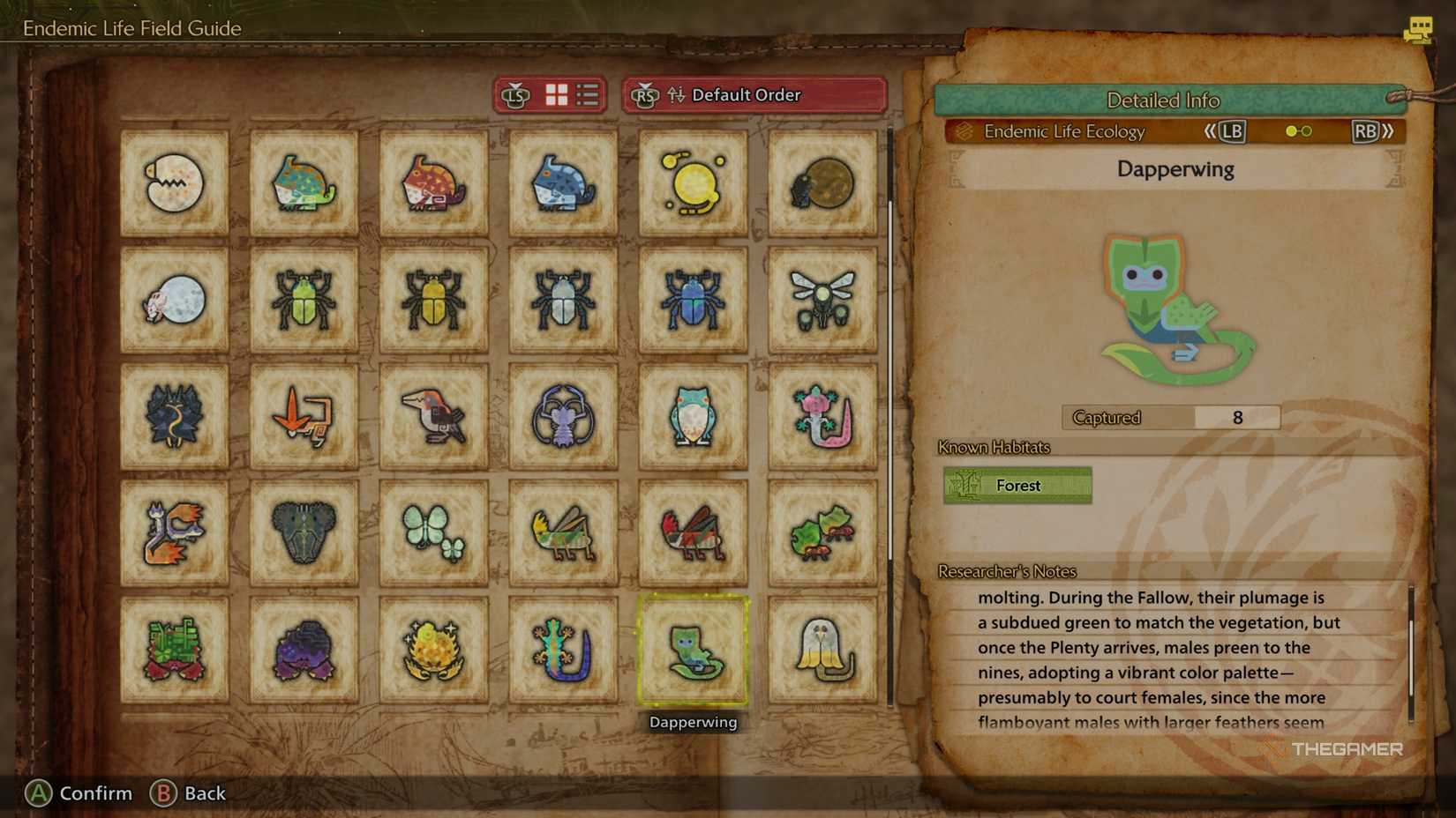 Where To Find Dapperwings In Monster Hunter Wilds
