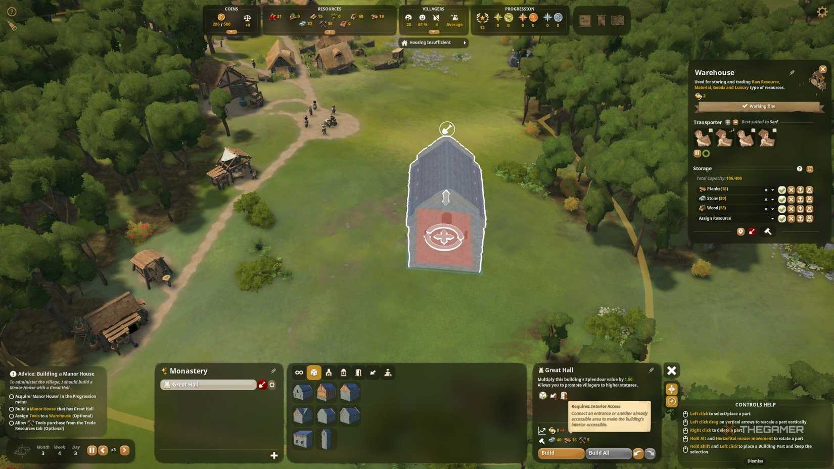 How To Build A Monastery In Foundation