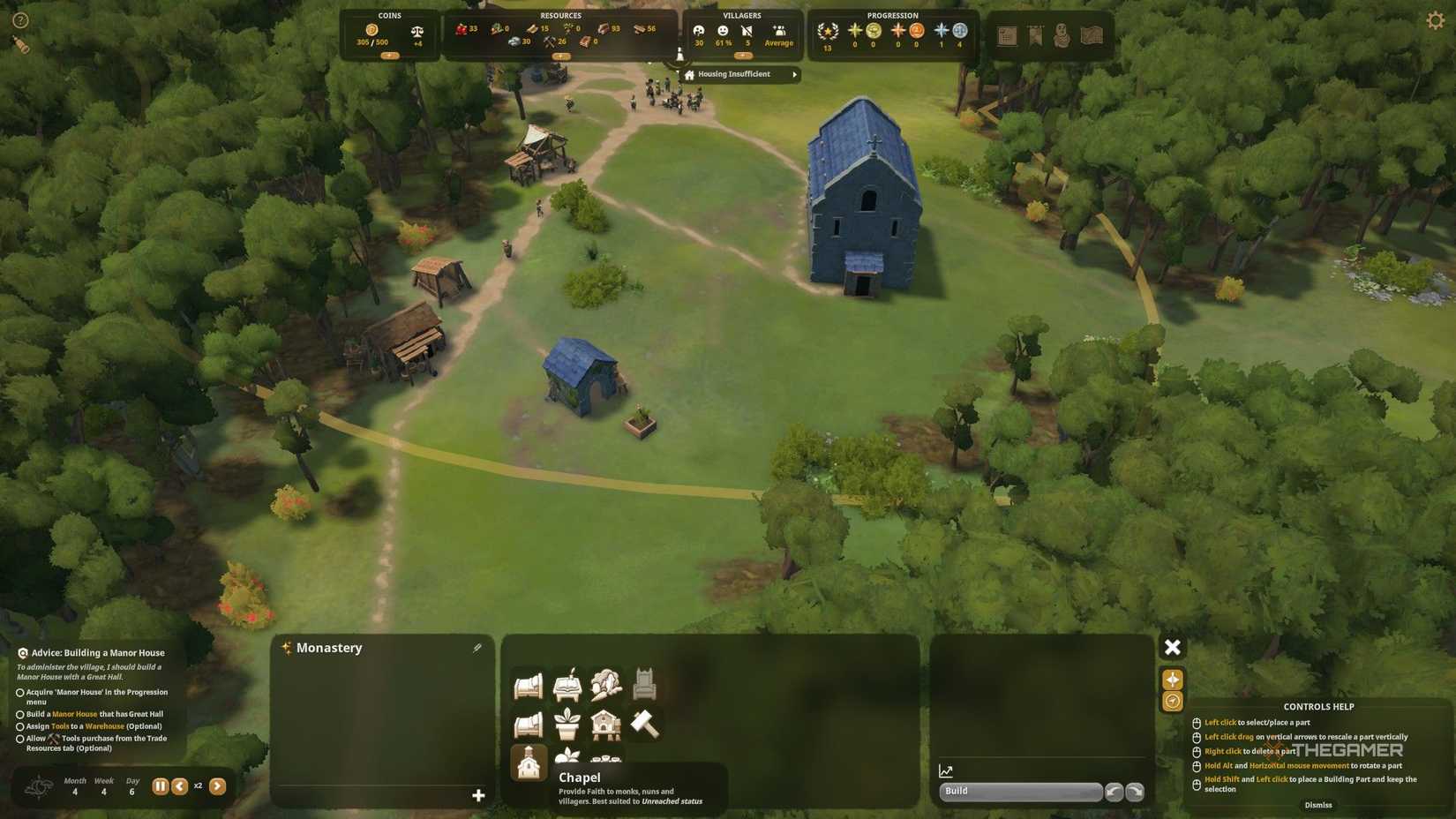 How To Build A Monastery In Foundation