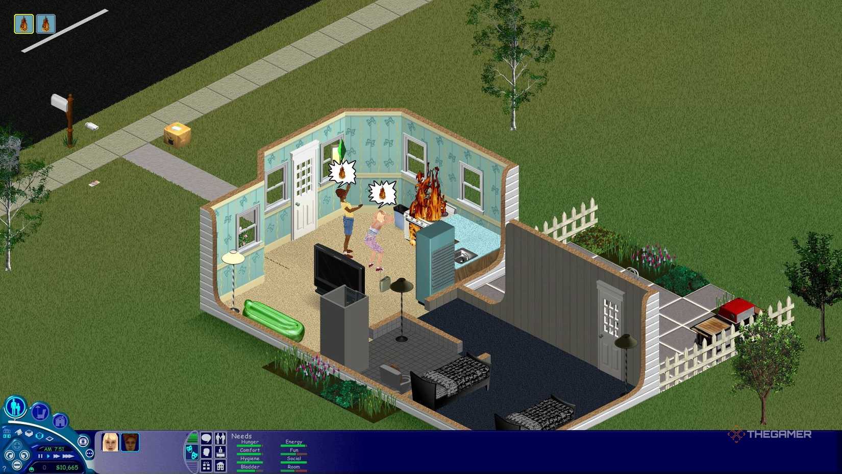 How To Put Out Fires In The Sims