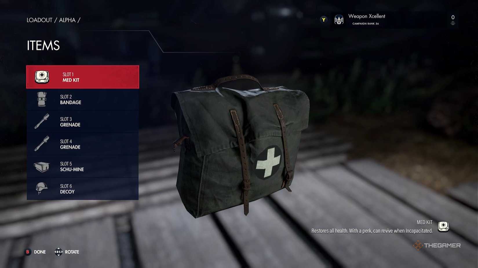 Best Stealth Loadout In Sniper Elite: Resistance