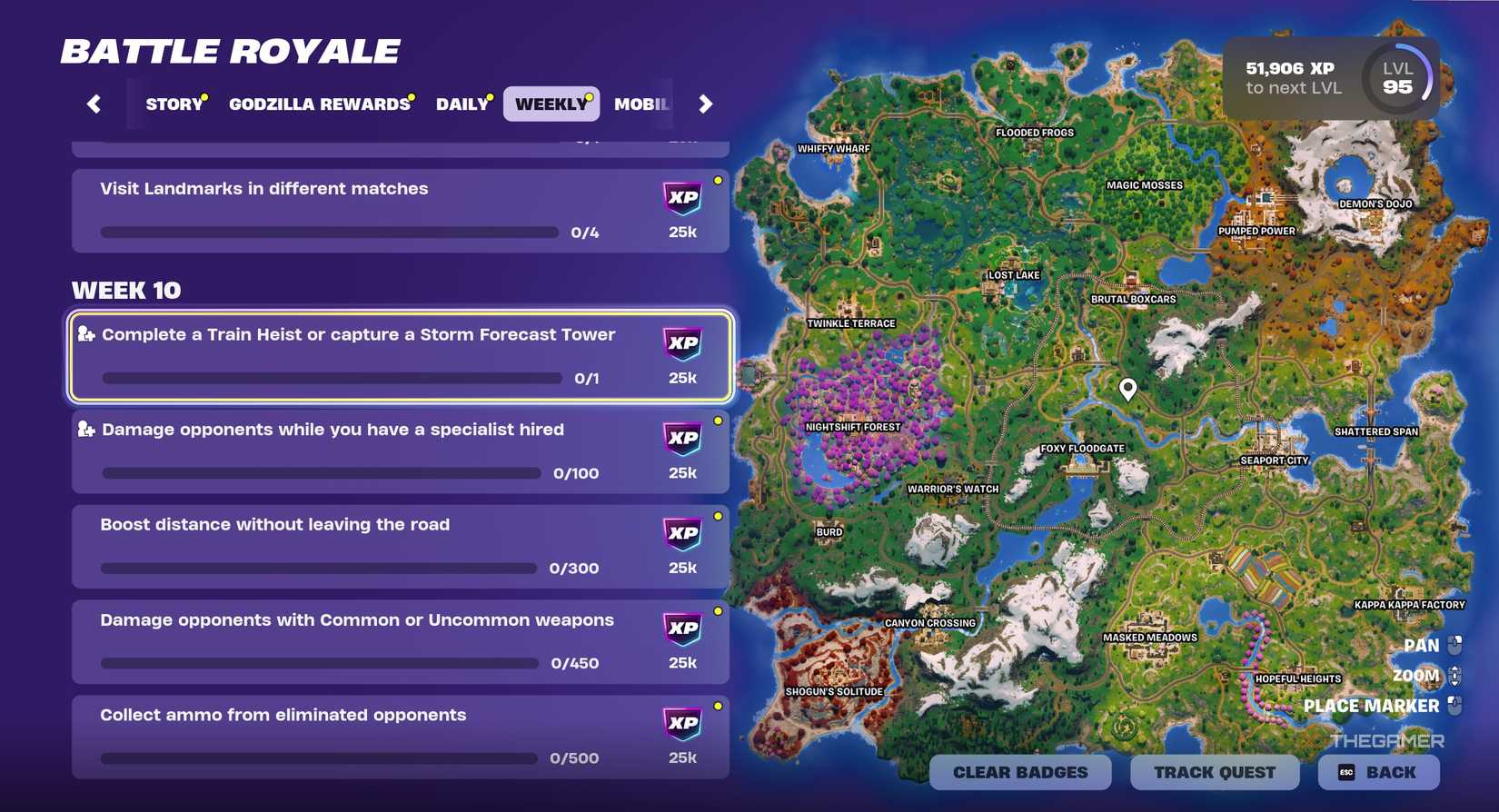 How To Complete The Weekly Quests In Fortnite: Chapter 6, Season 1