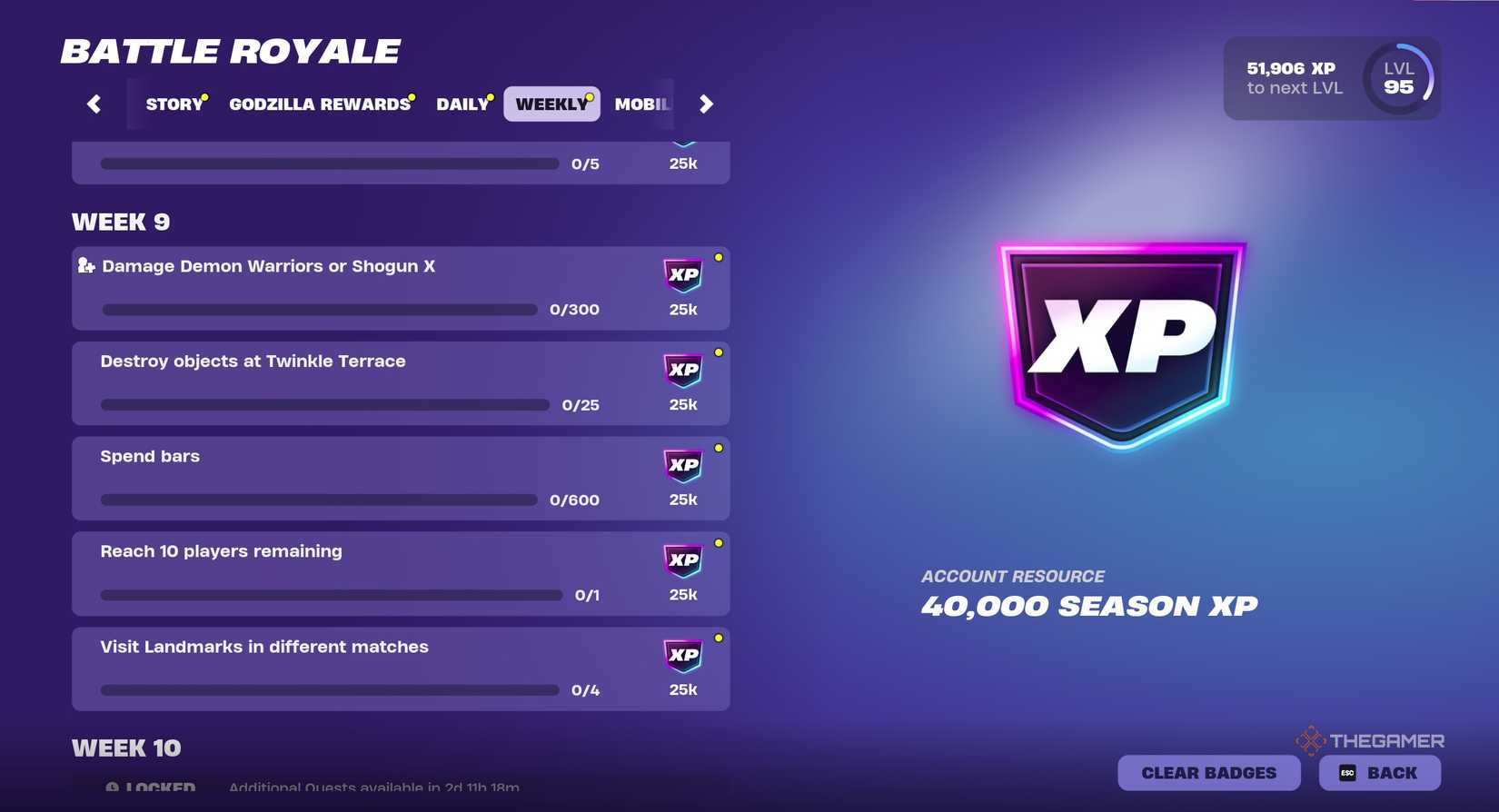 How To Complete The Weekly Quests In Fortnite: Chapter 6, Season 1