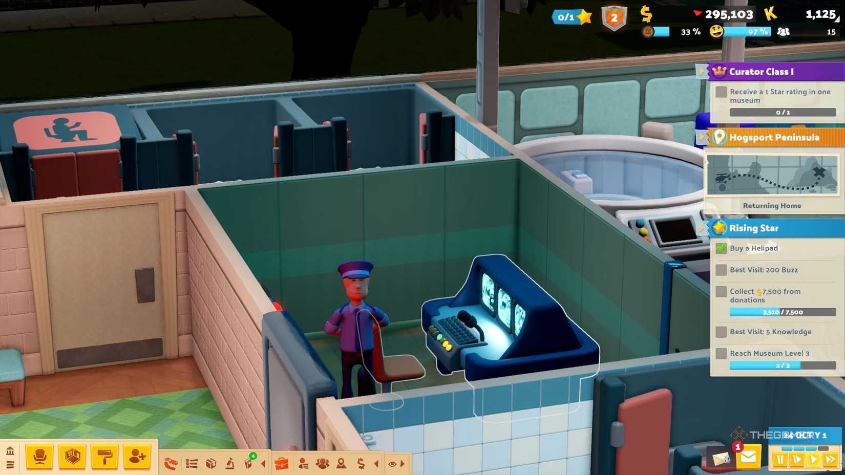 Every Room And Its Requirements In Two Point Museum