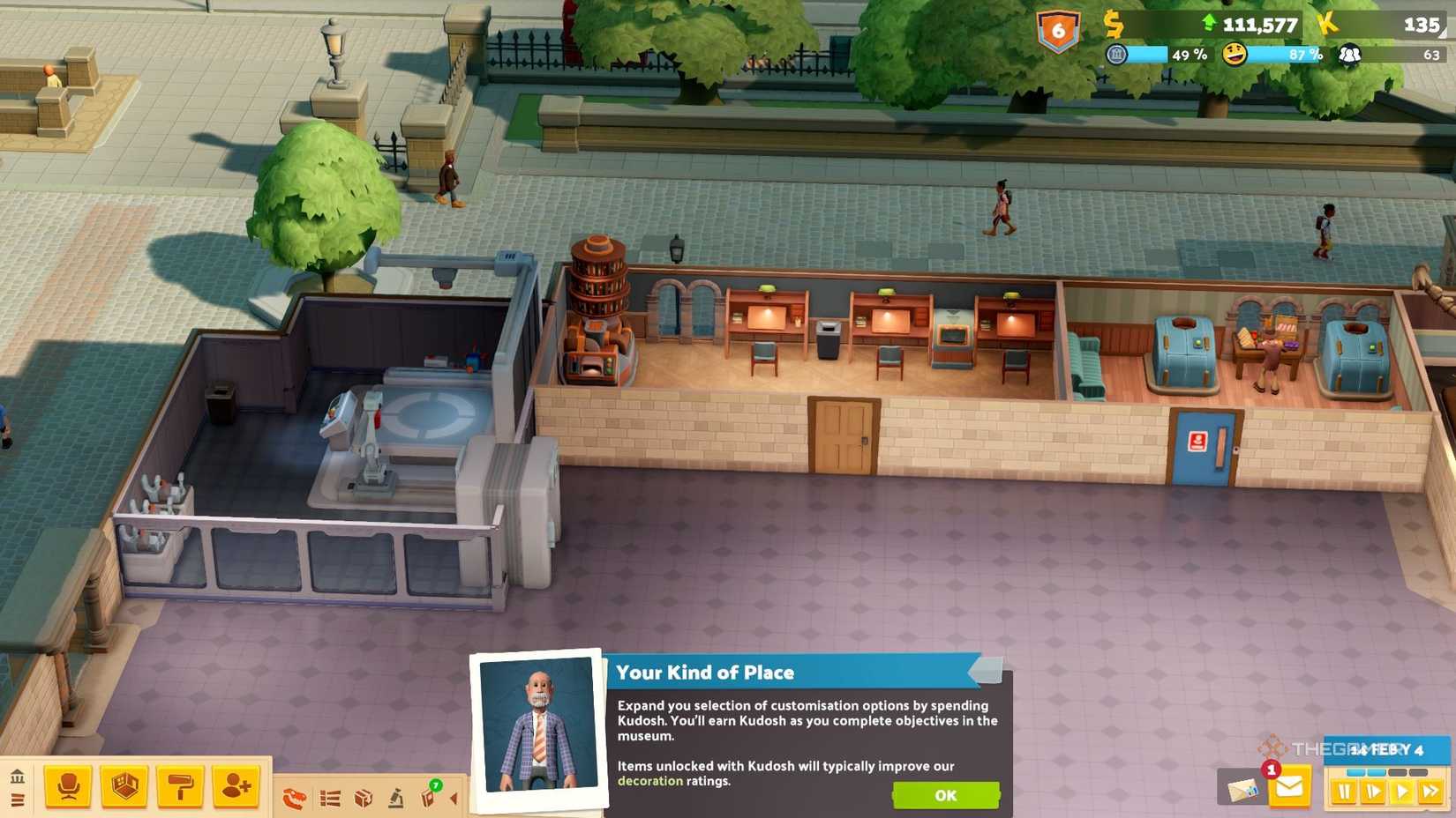 Every Room And Its Requirements In Two Point Museum