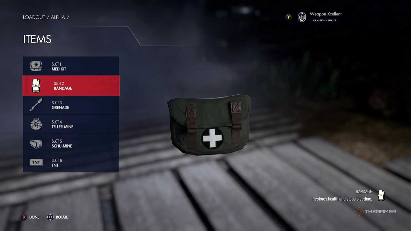 The Best Authentic Loadout For Sniper Elite: Resistance
