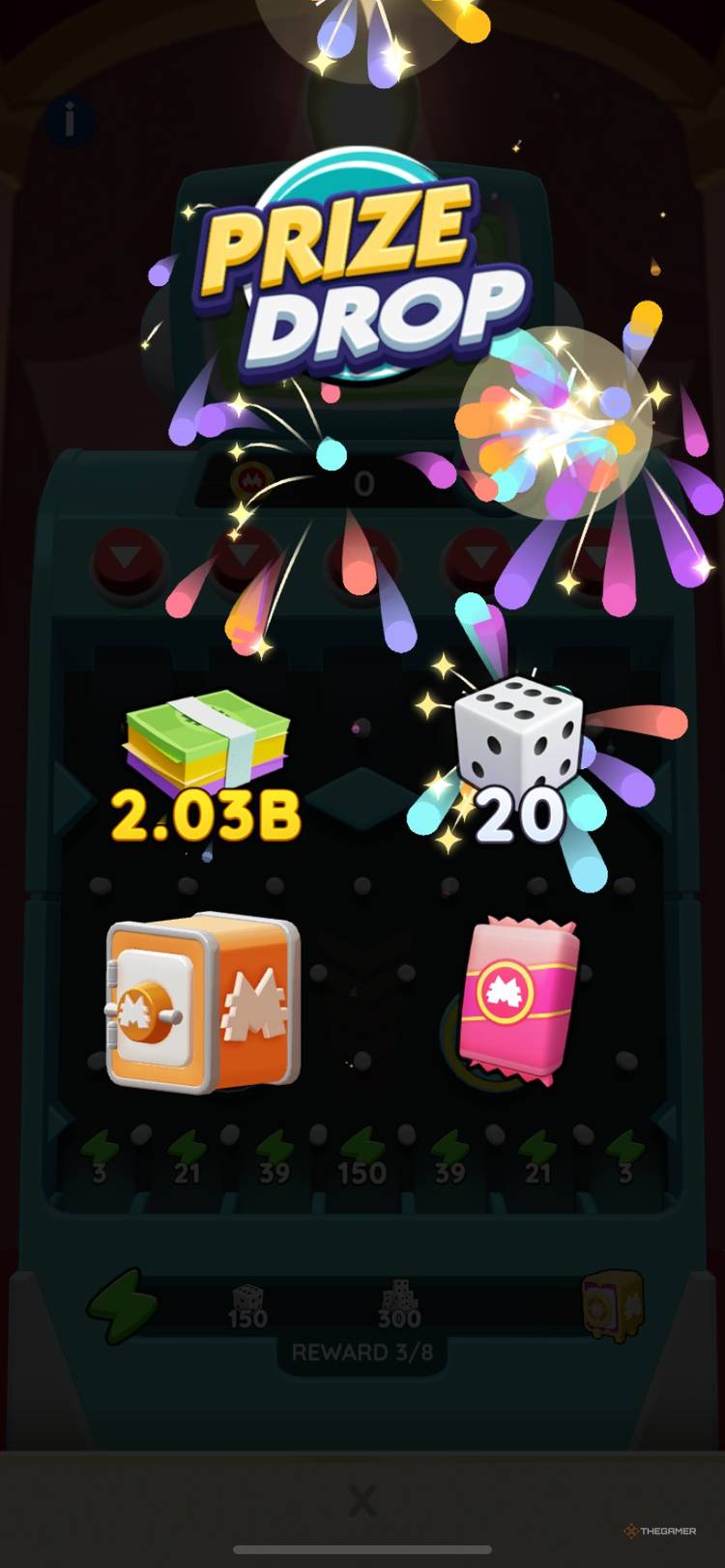 All Rewards In Peg-E Prize Drop (February 17-19) In Monopoly Go