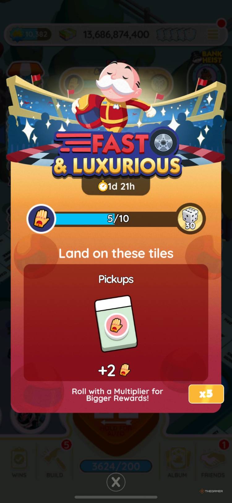 All Rewards In Fast & Luxurious (February 6-8) In Monopoly Go