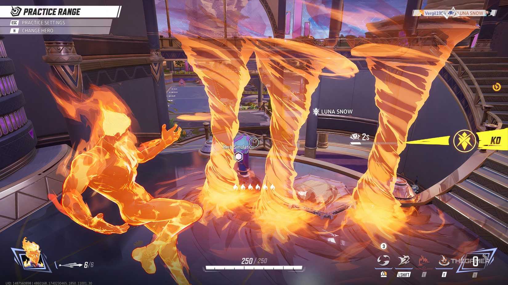 flaming torch marvel