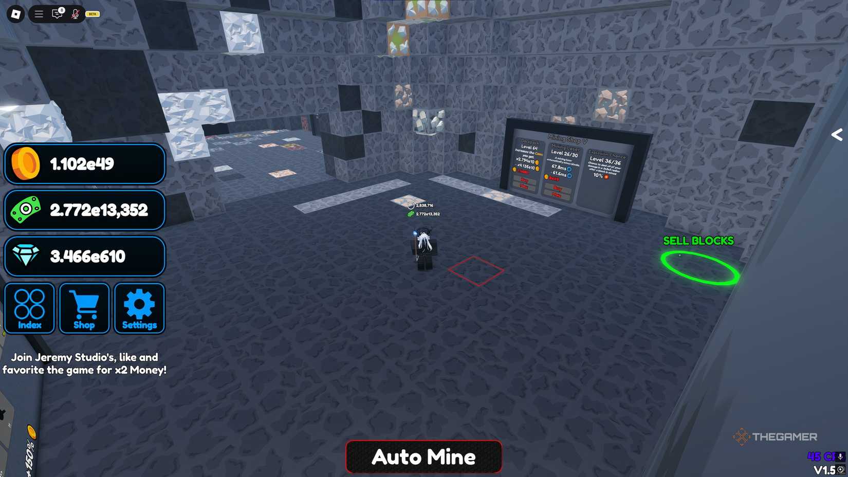 How To Mine The Caves In Circle Grinding Incremental - Roblox