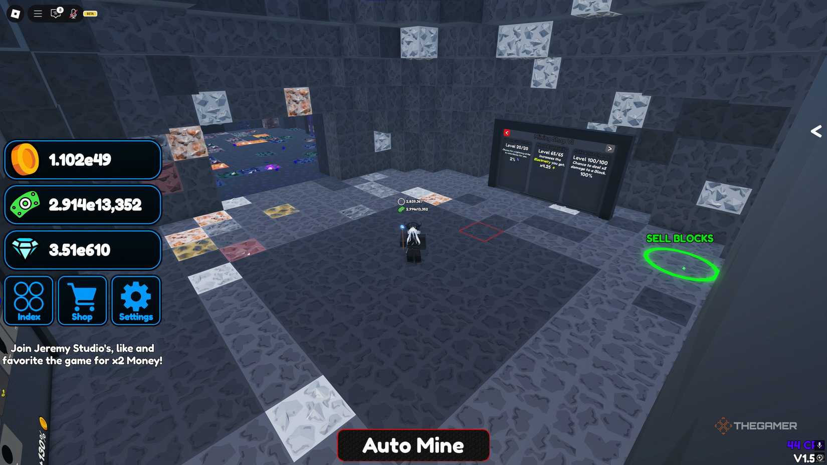 How To Mine The Caves In Circle Grinding Incremental - Roblox