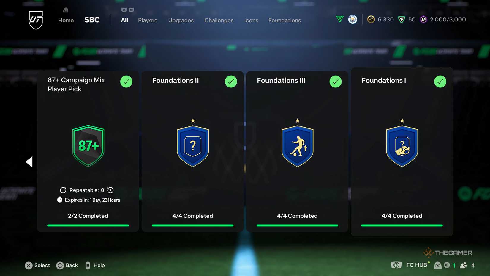 How To See Your SBC Completion Count