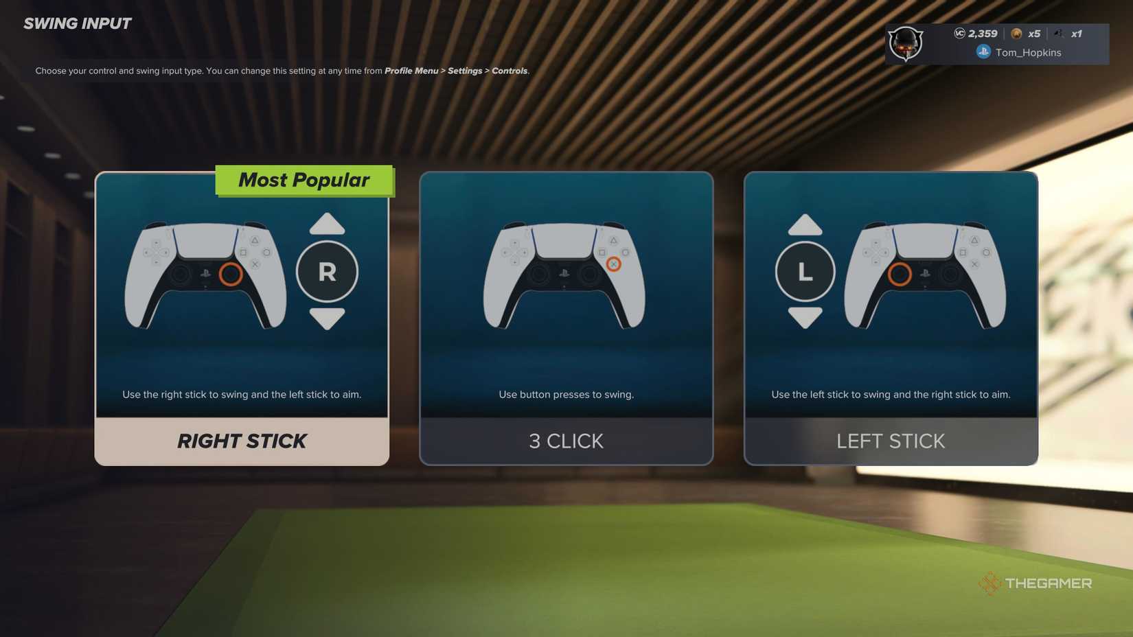 Which Swing Input Should You Choose In PGA Tour 2K25?