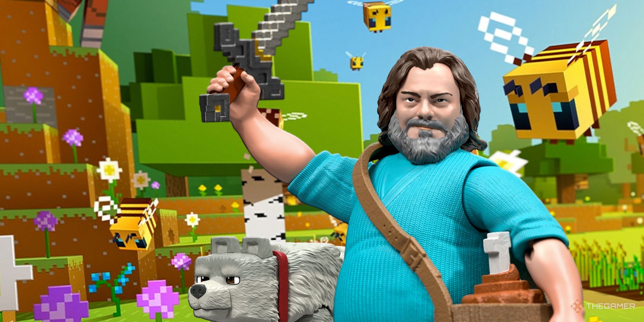 Minecraft Movie First Look At Jack Black As Steve And Plot Details