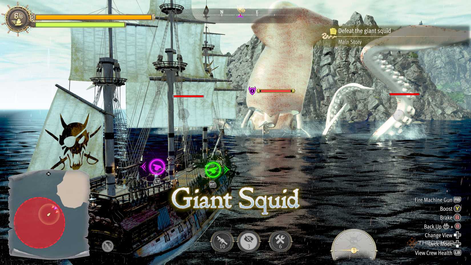 How To Defeat The Giant Squid In LaD: Pirate Yakuza In Hawaii