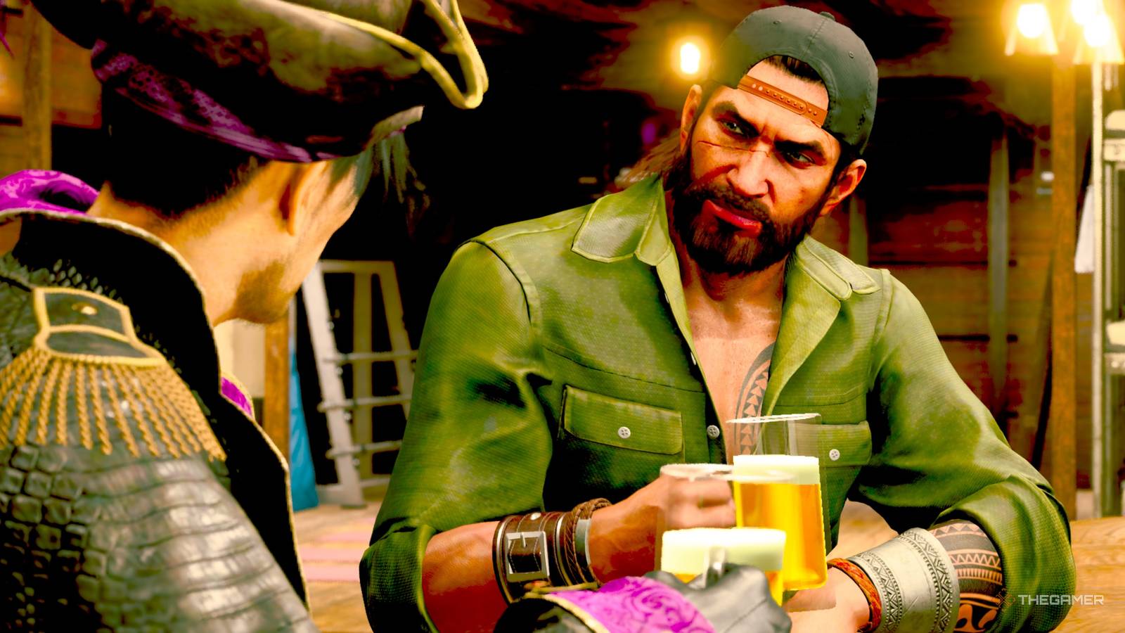 Should You Drink With Jason Rich In Like A Dragon: Pirate Yakuza In Hawaii?