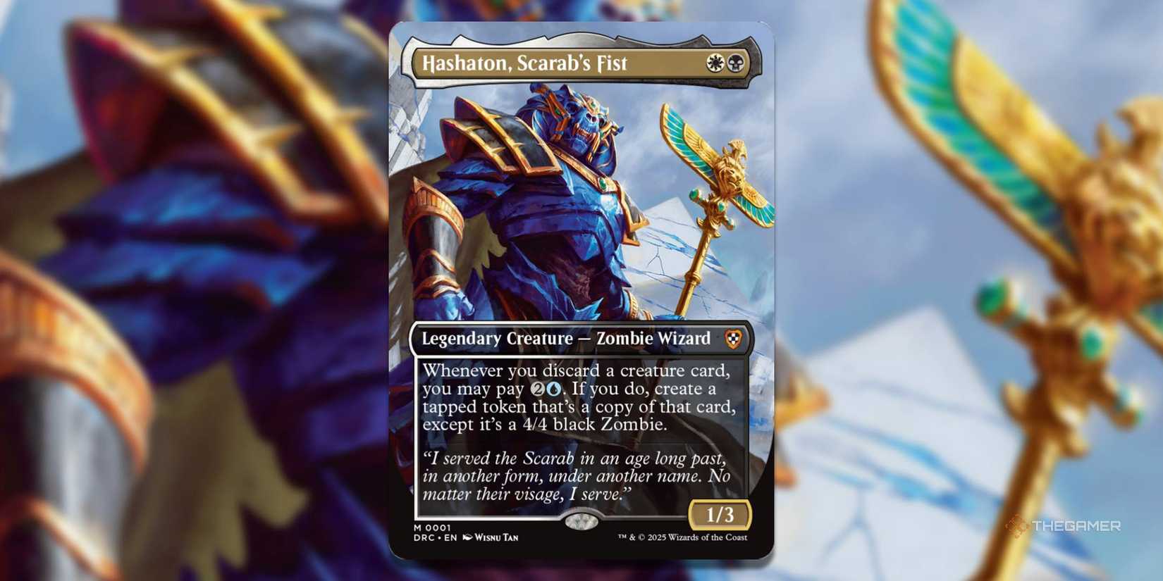 How To Play Hashaton, Scarab's Fist Commander Deck In Magic: The Gathering