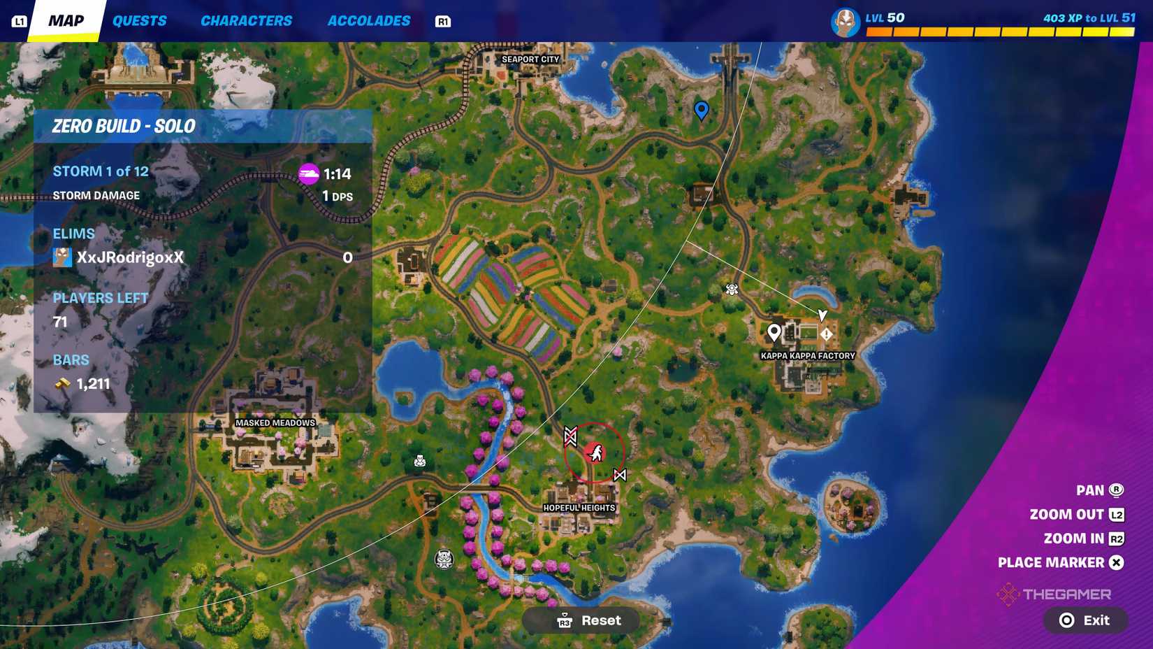 Fortnite Footprint