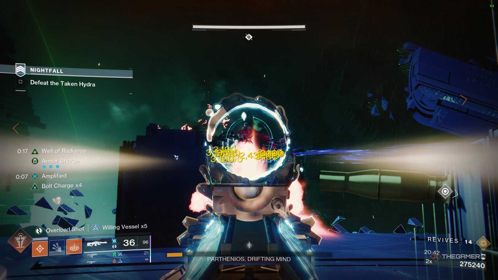 How To Defeat Parthenios, Drifting Mind In Destiny 2