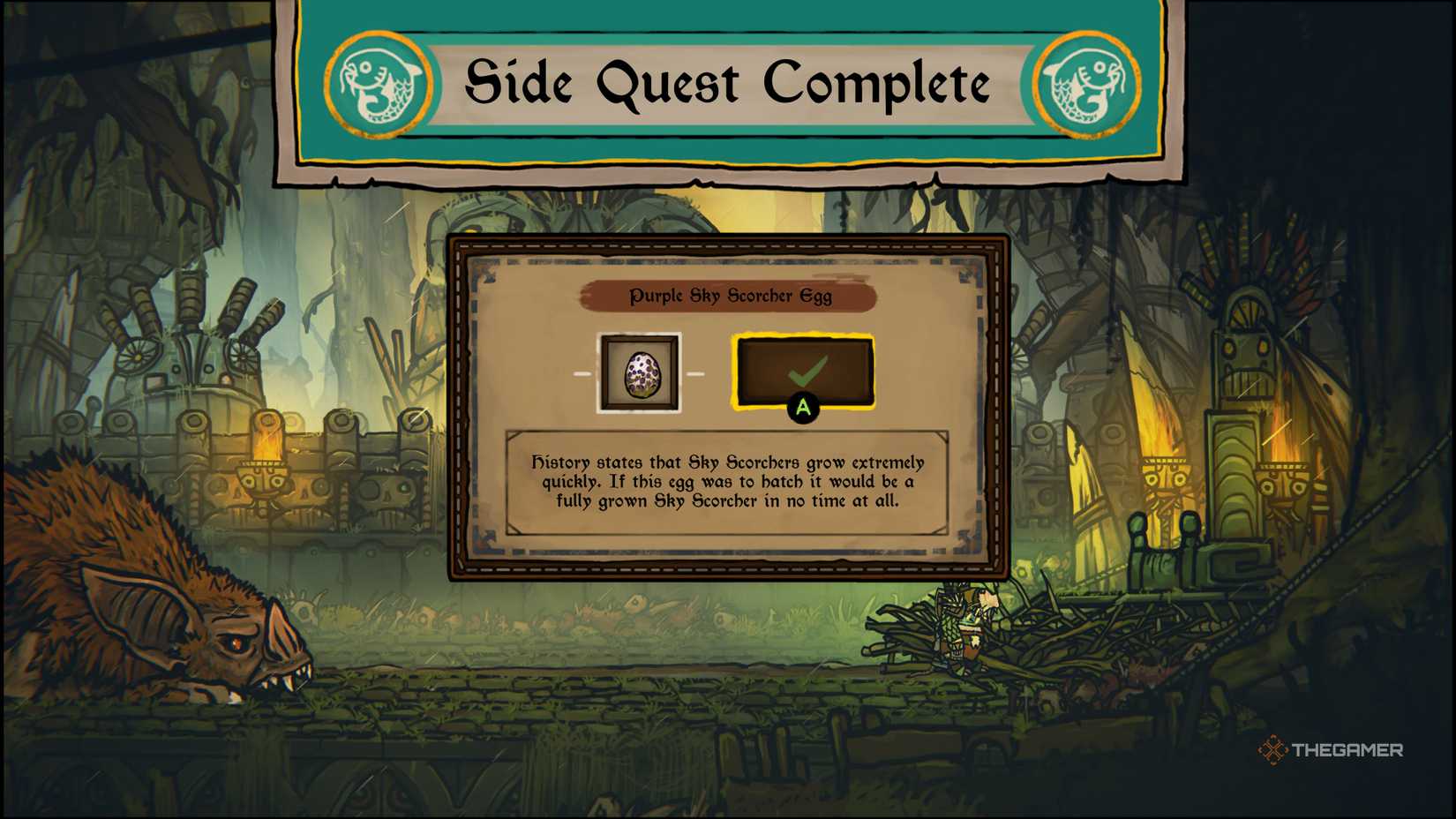 How To Defeat The Rift Sky Scorcher In Tails Of Iron 2: Whiskers Of Winter