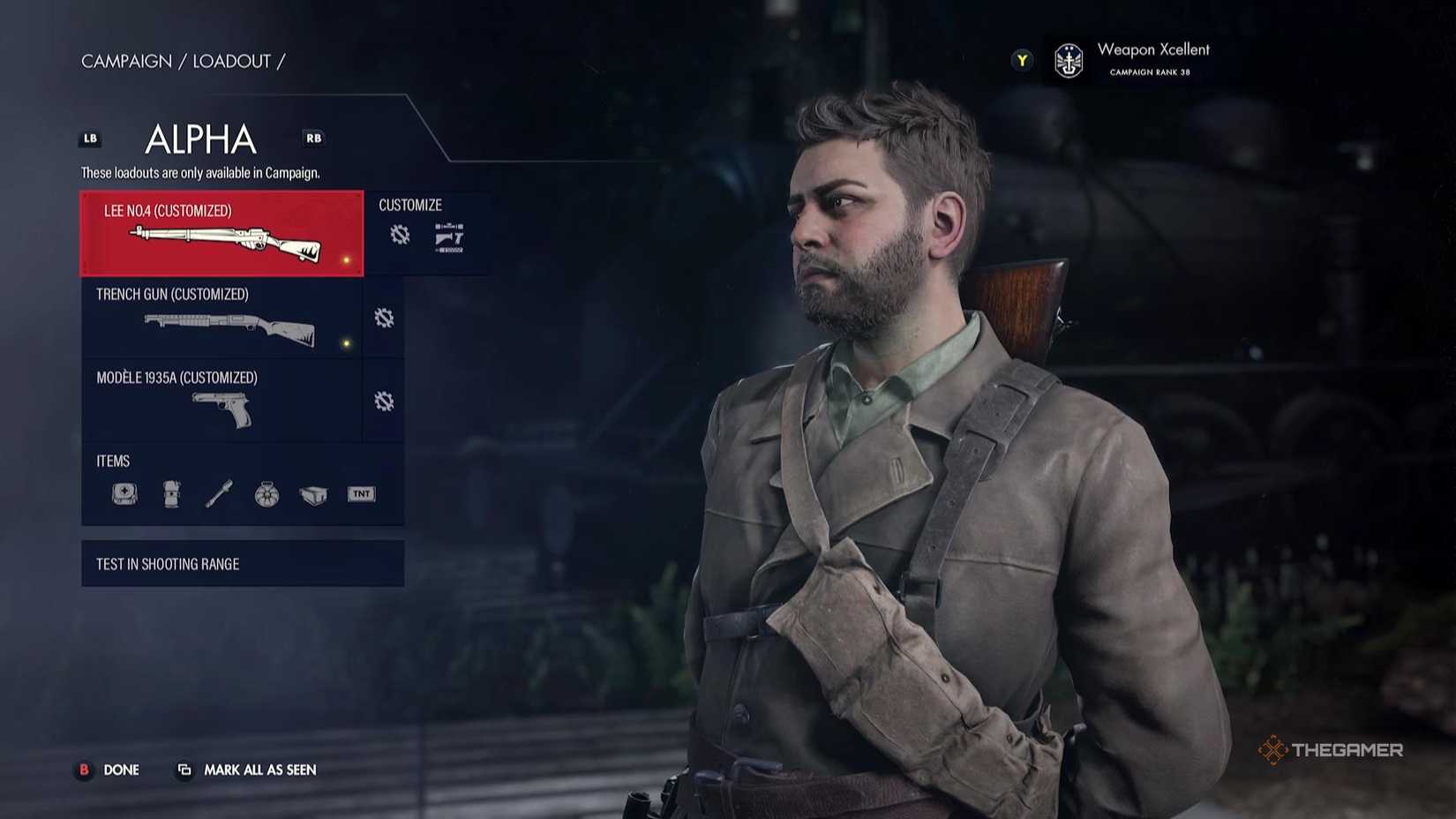 The Best Authentic Loadout For Sniper Elite: Resistance