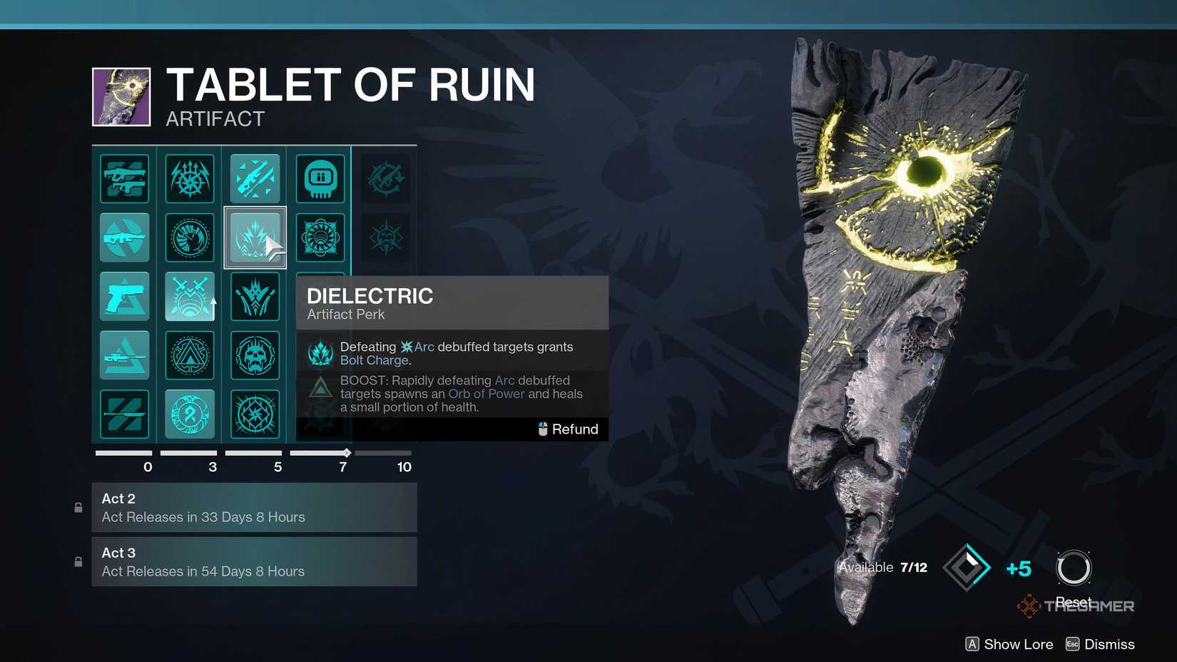 The Best Tablet Of Ruin Seasonal Artifact Perks In Destiny 2