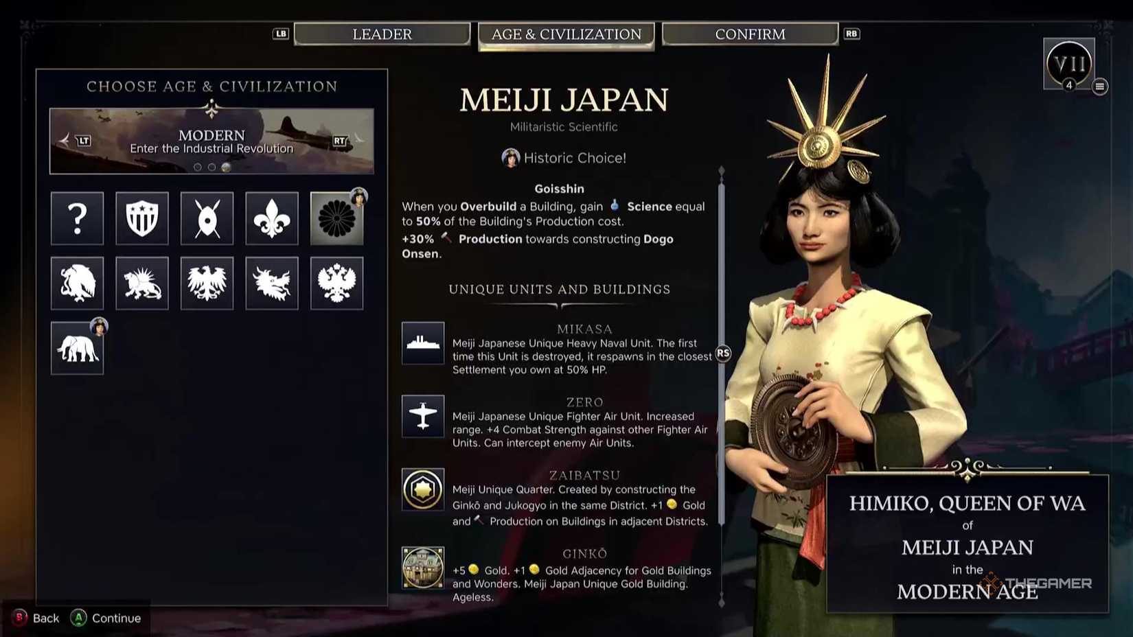 Himiko, Queen Of Wa Leader Guide For Civilization 7