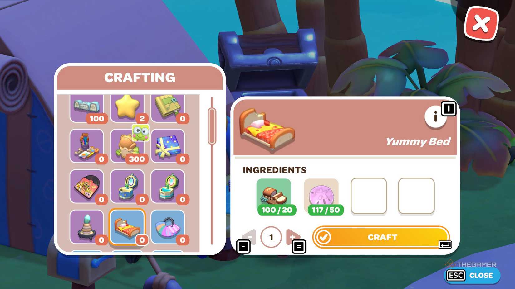 Where To Find All Yummy Furniture Crafting Plans In Hello Kitty Island ...