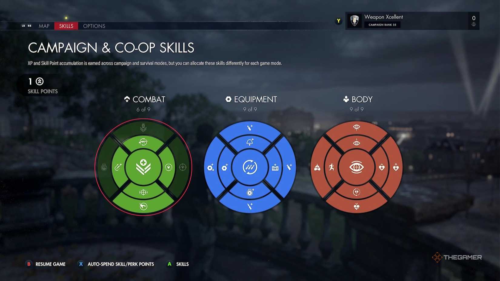 How To Earn Skill Points In Sniper Elite: Resistance