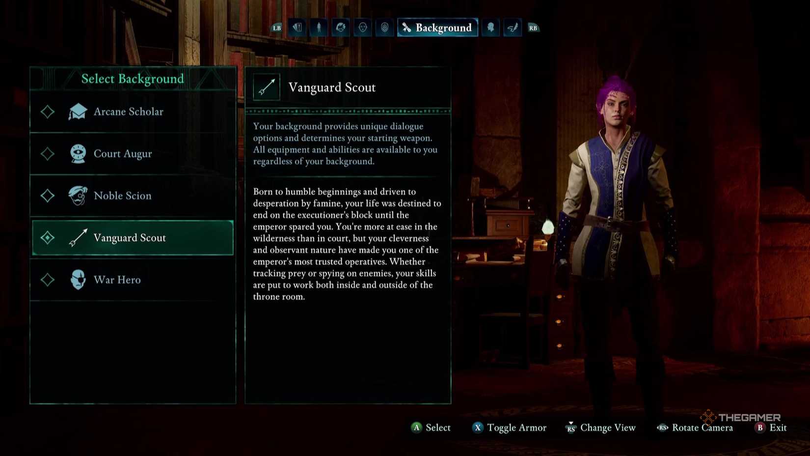 Which Background Should You pick In Avowed?