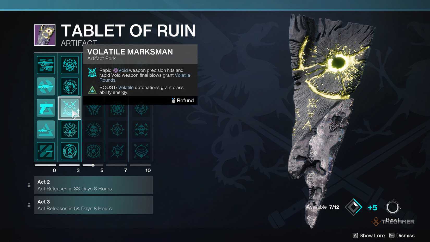 The Best Tablet Of Ruin Seasonal Artifact Perks In Destiny 2