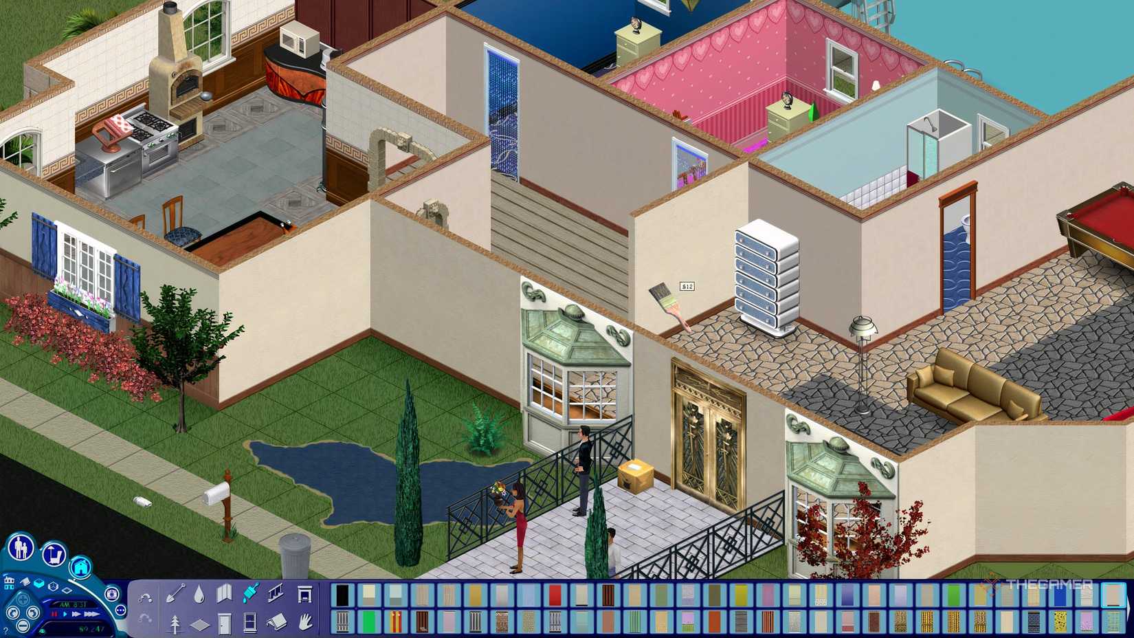 How To Build And Decorate A House In The Sims 1