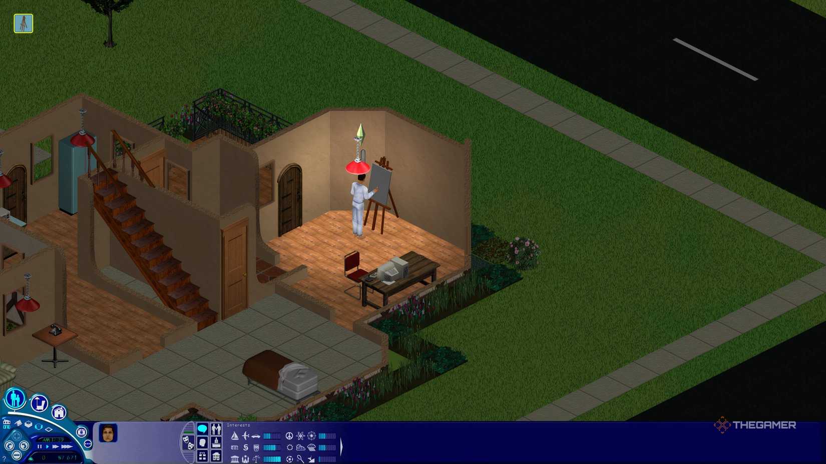 How To Build Creativity Skill In The Sims 1