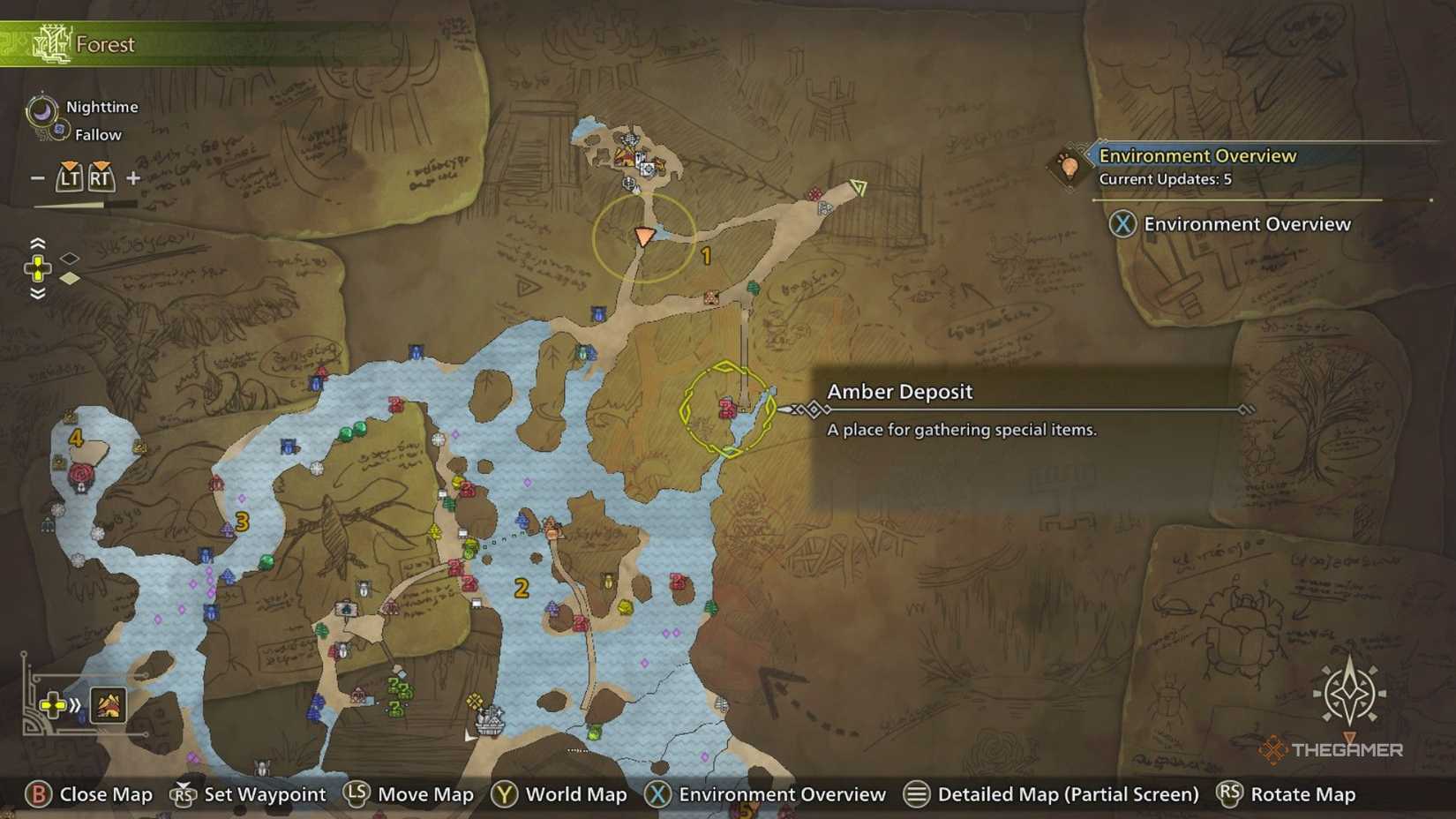 Where To Find Scarlet Amber Shards In Monster Hunter Wilds