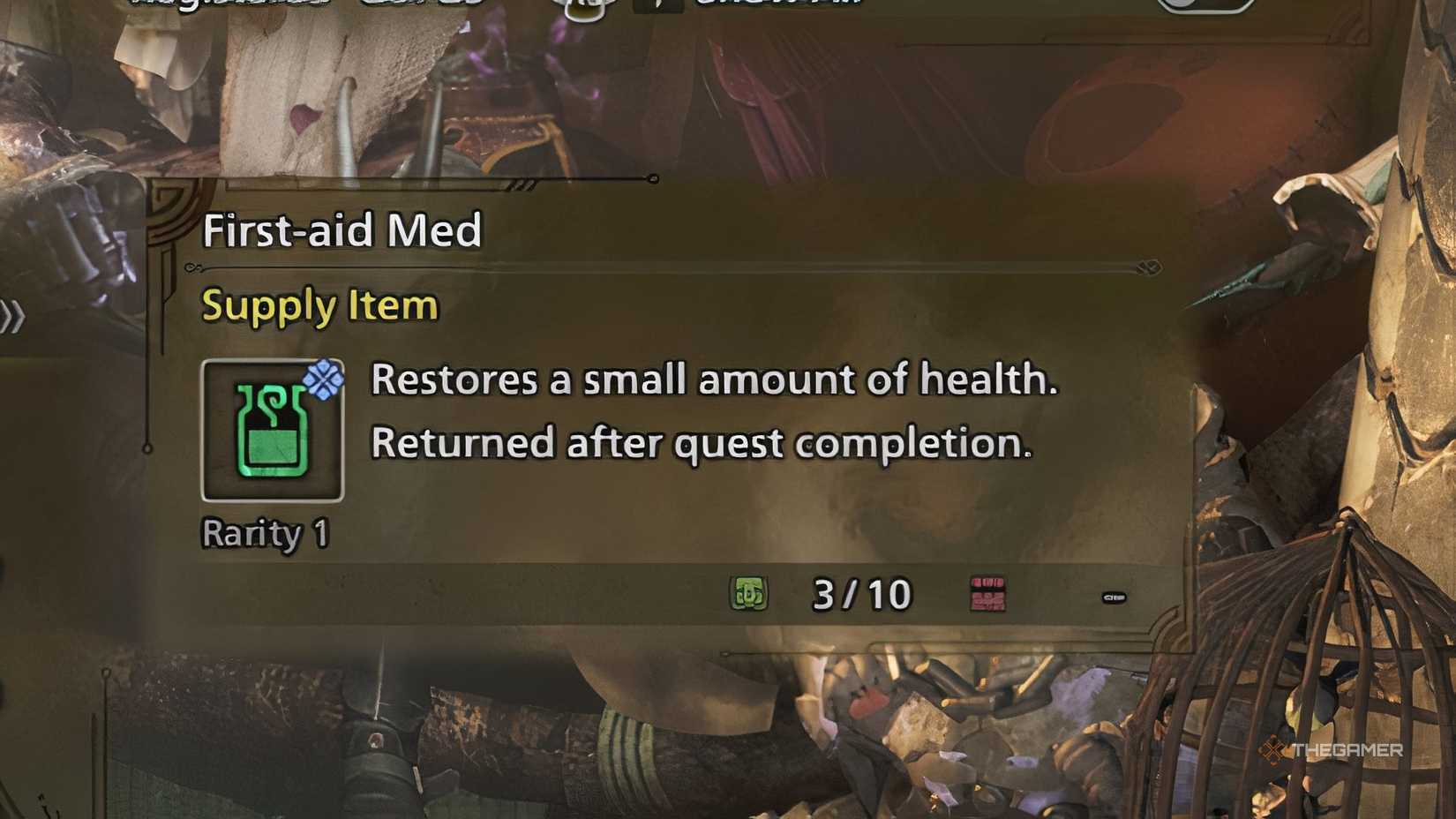 Best Healing Items In MH Wilds